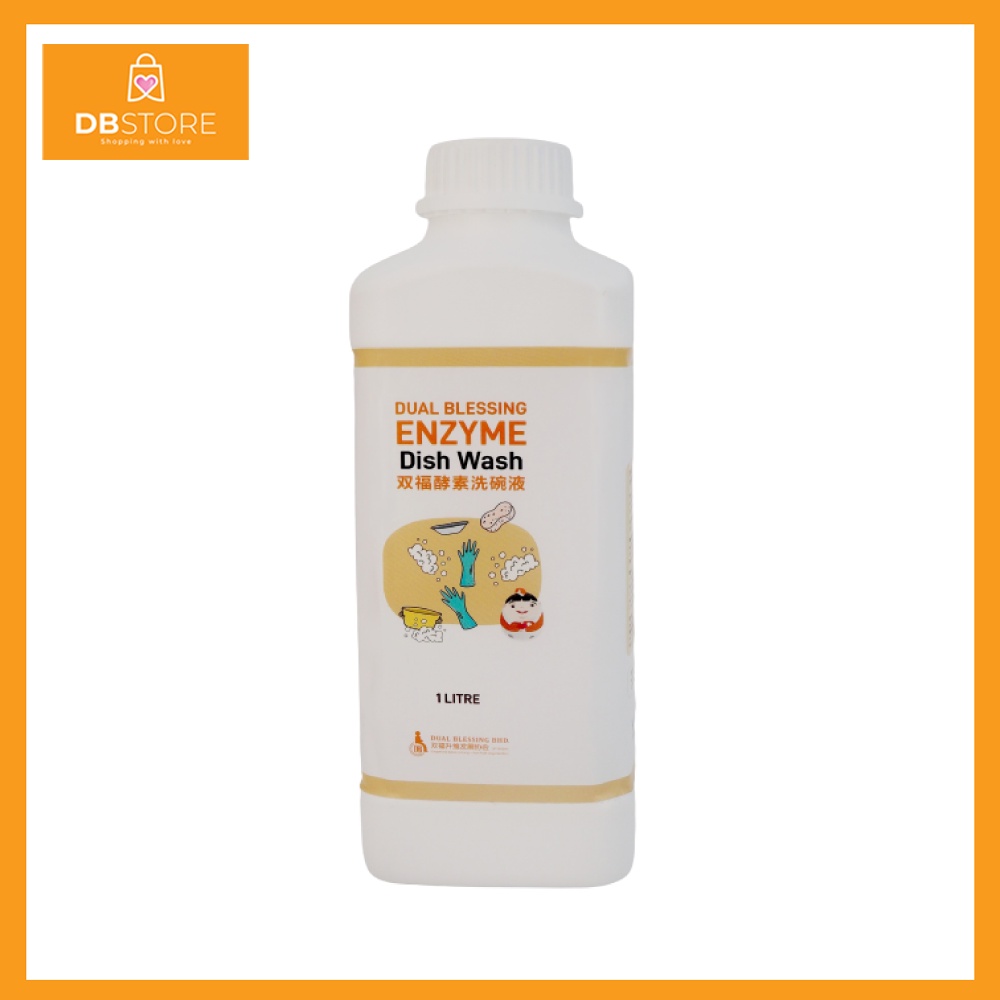 Dual Blessing Enzyme Dish Wash 双福酵素洗碗液 (1000ML) | Dual Blessing Bhd